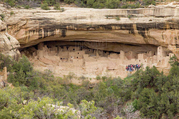 CO, Colorado, Mesa Verde National Park, home of Ancestral Pueblo people ...