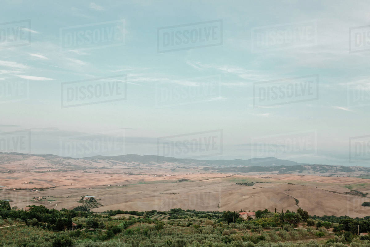 Rolling hills in the countryside - Royalty-free Stock Photo | Dissolve