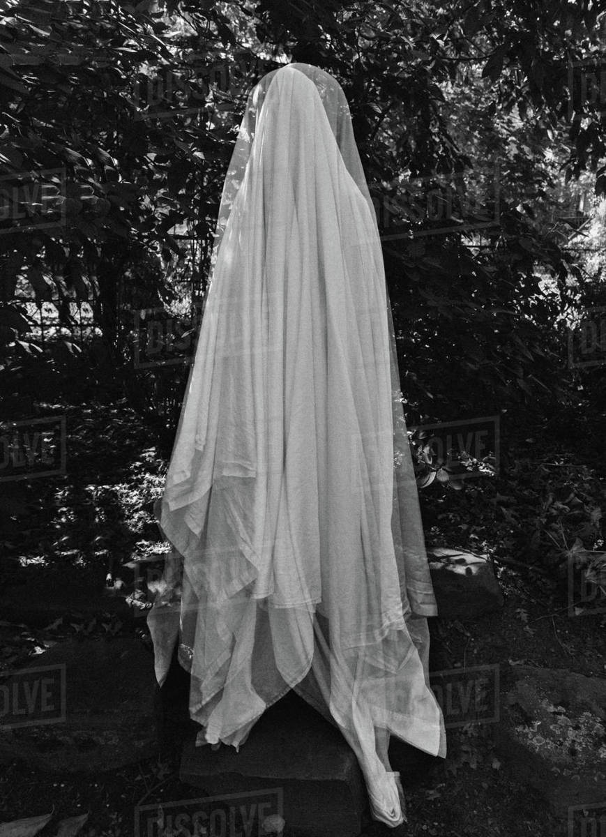 Ghost by trees - Royalty-free Stock Photo | Dissolve