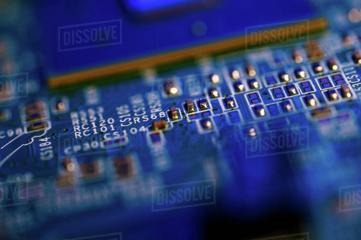 Close-up of circuit board - Royalty-free Stock Photo | Dissolve