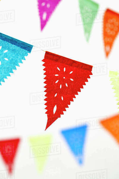Colorful bunting - Royalty-free Stock Photo | Dissolve