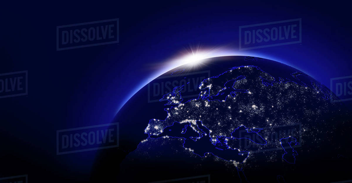 Planet Earth seen from space - Royalty-free Stock Photo | Dissolve