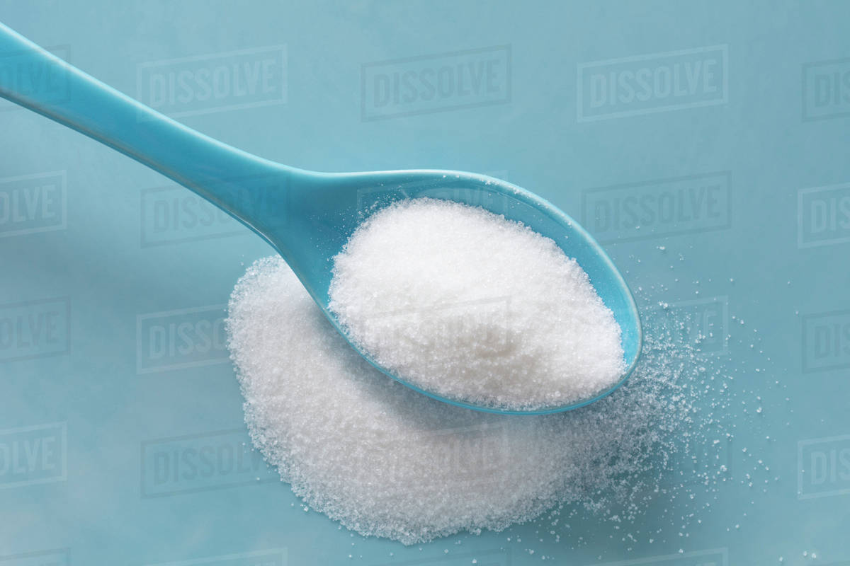 Sugar on spoon - Royalty-free Stock Photo | Dissolve