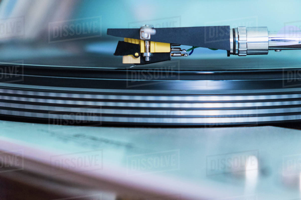 Close-up of turntable - Royalty-free Stock Photo | Dissolve
