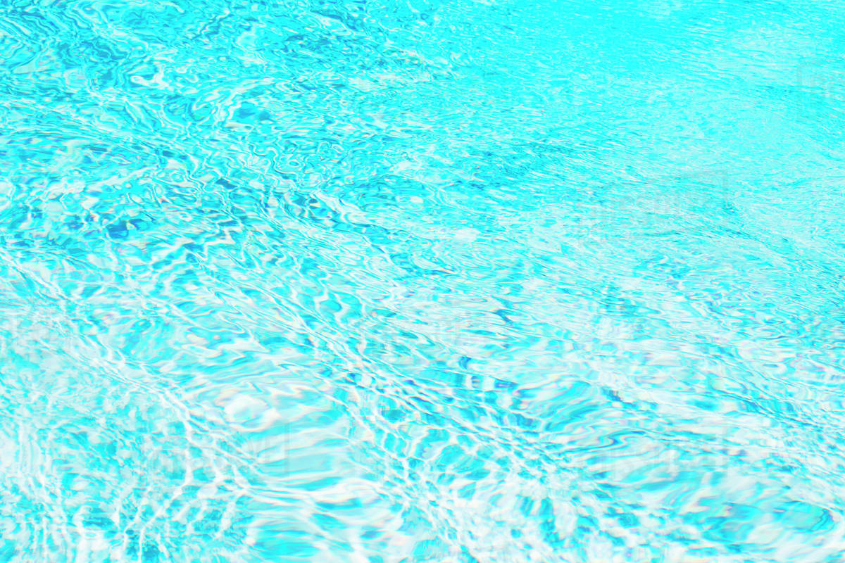 View of blue water - Royalty-free Stock Photo | Dissolve