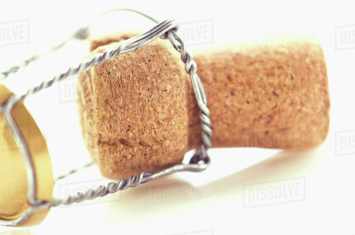 Close-up of champagne cork, studio shot - Royalty-free Stock Photo ...