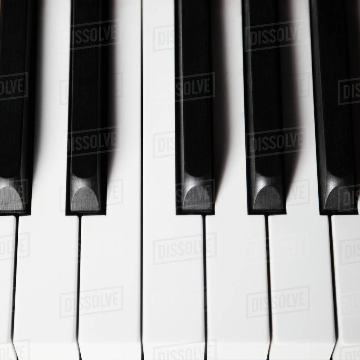 Piano keys - Royalty-free Stock Photo | Dissolve