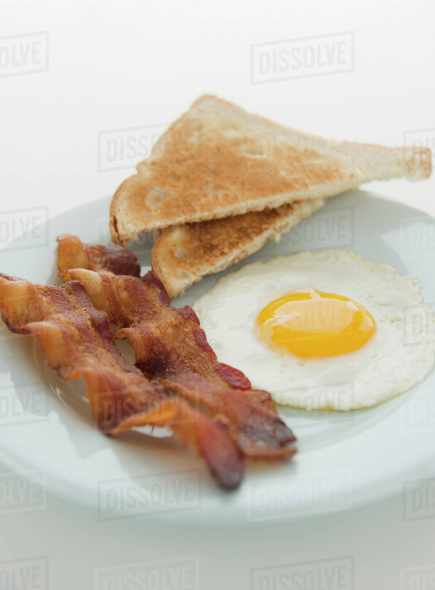 Close up of English breakfast, studio shot - Royalty-free Stock Photo ...
