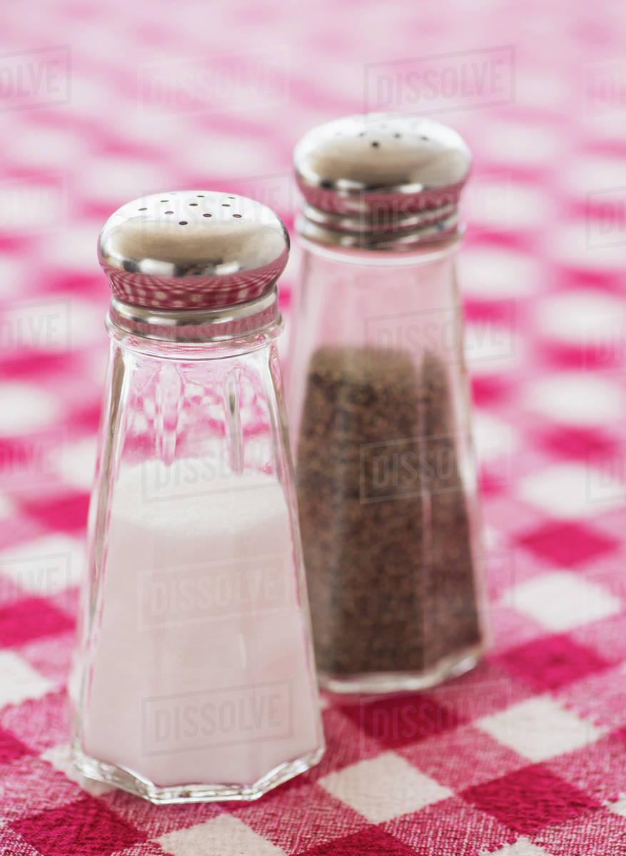 Studio Shot of salt and peper shakers - Royalty-free Stock Photo | Dissolve