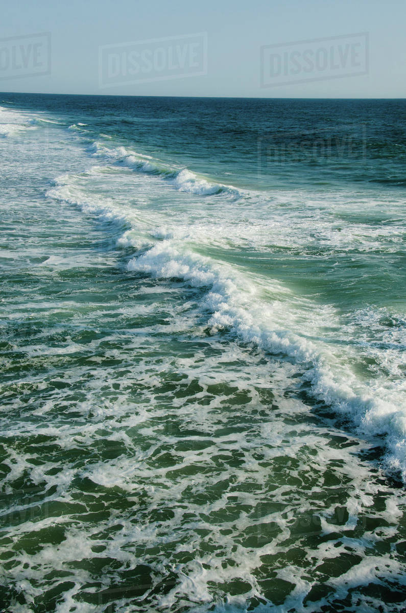 Outer Banks, water's edge - Stock Photo - Dissolve