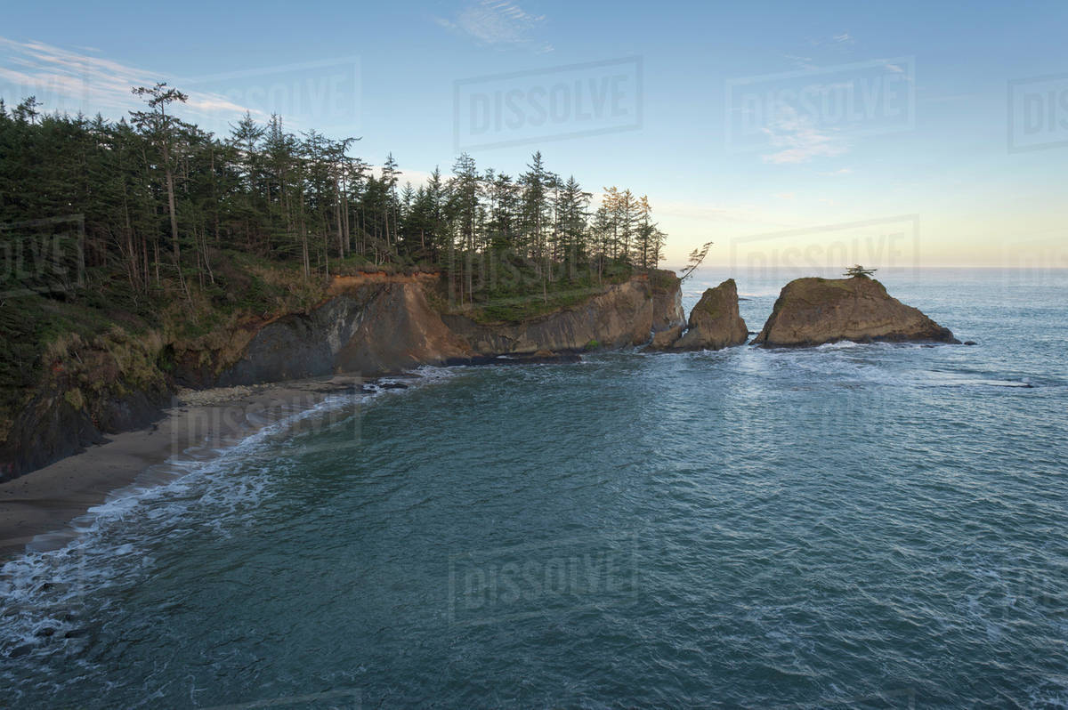 Shore Acres State Park, Coastal view - Royalty-free Stock Photo | Dissolve