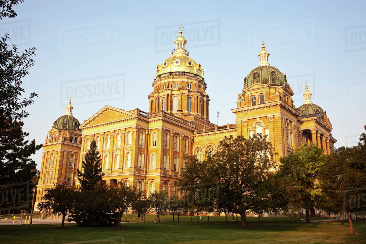 Entrance to State Capitol Building - Royalty-free Stock Photo | Dissolve