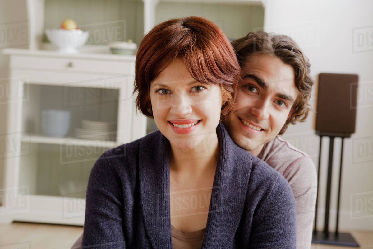 Portrait of smiling couple - Royalty-free Stock Photo | Dissolve
