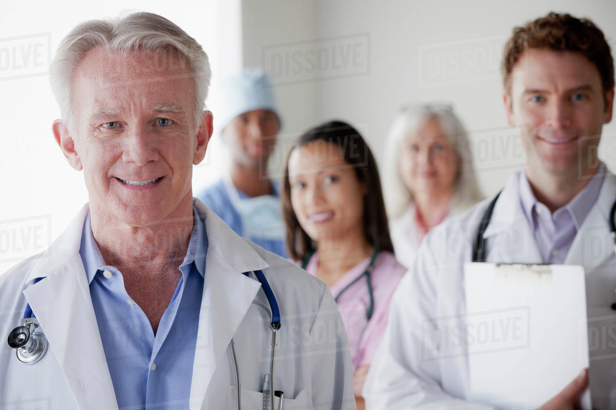 Five doctors - Royalty-free Stock Photo | Dissolve