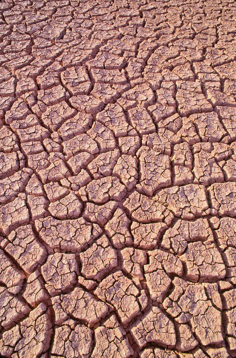 Mexico, Baja California, Dry lake bed - Stock Photo - Dissolve