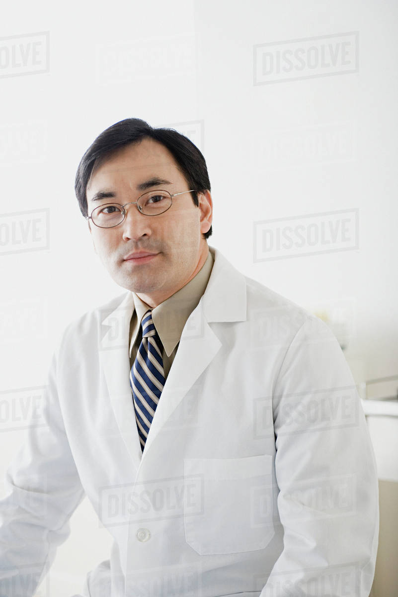 Portrait of male doctor - Stock Photo - Dissolve