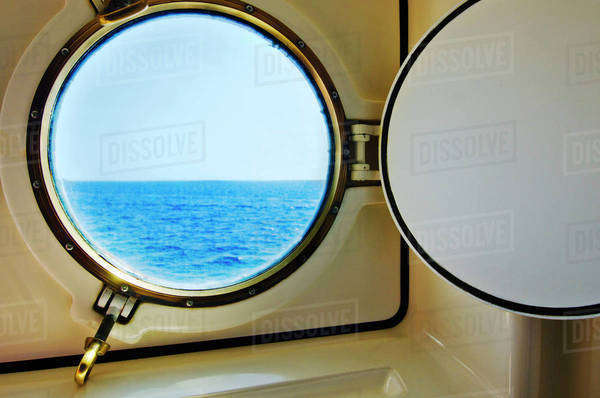 Greece, Ship portal window - Royalty-free Stock Photo | Dissolve
