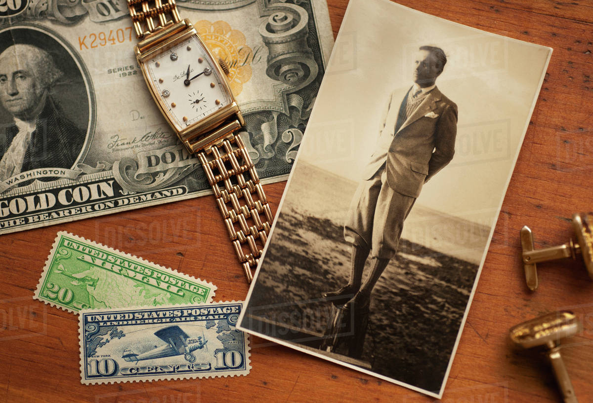 Studio shot of vintage collectibles - Royalty-free Stock Photo | Dissolve