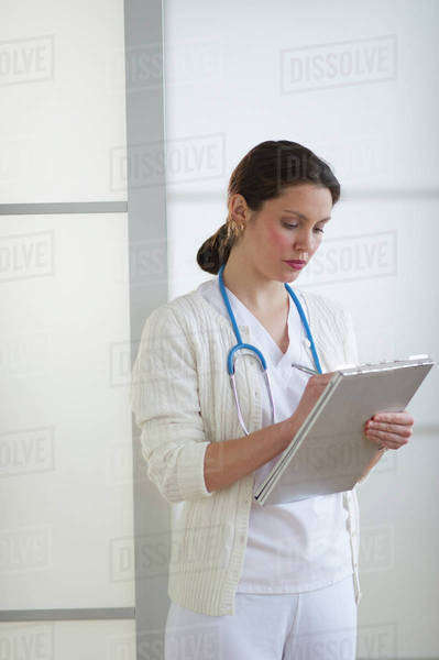 Portrait of nurse - Royalty-free Stock Photo | Dissolve