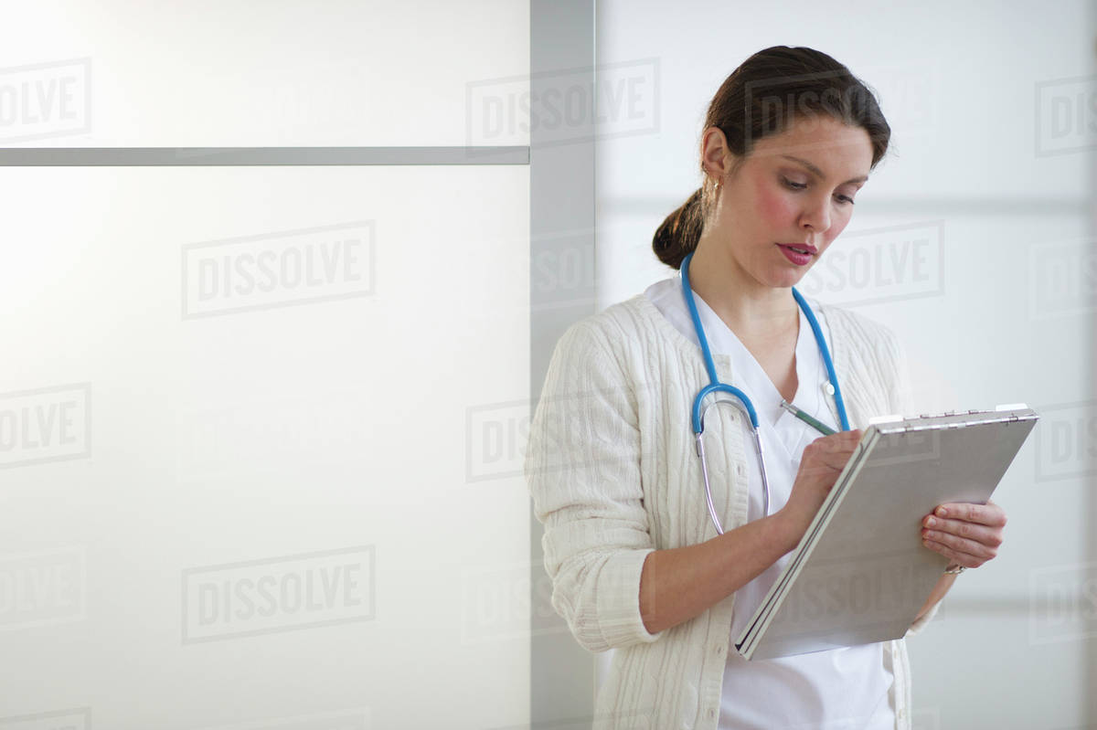 Portrait of nurse - Stock Photo - Dissolve