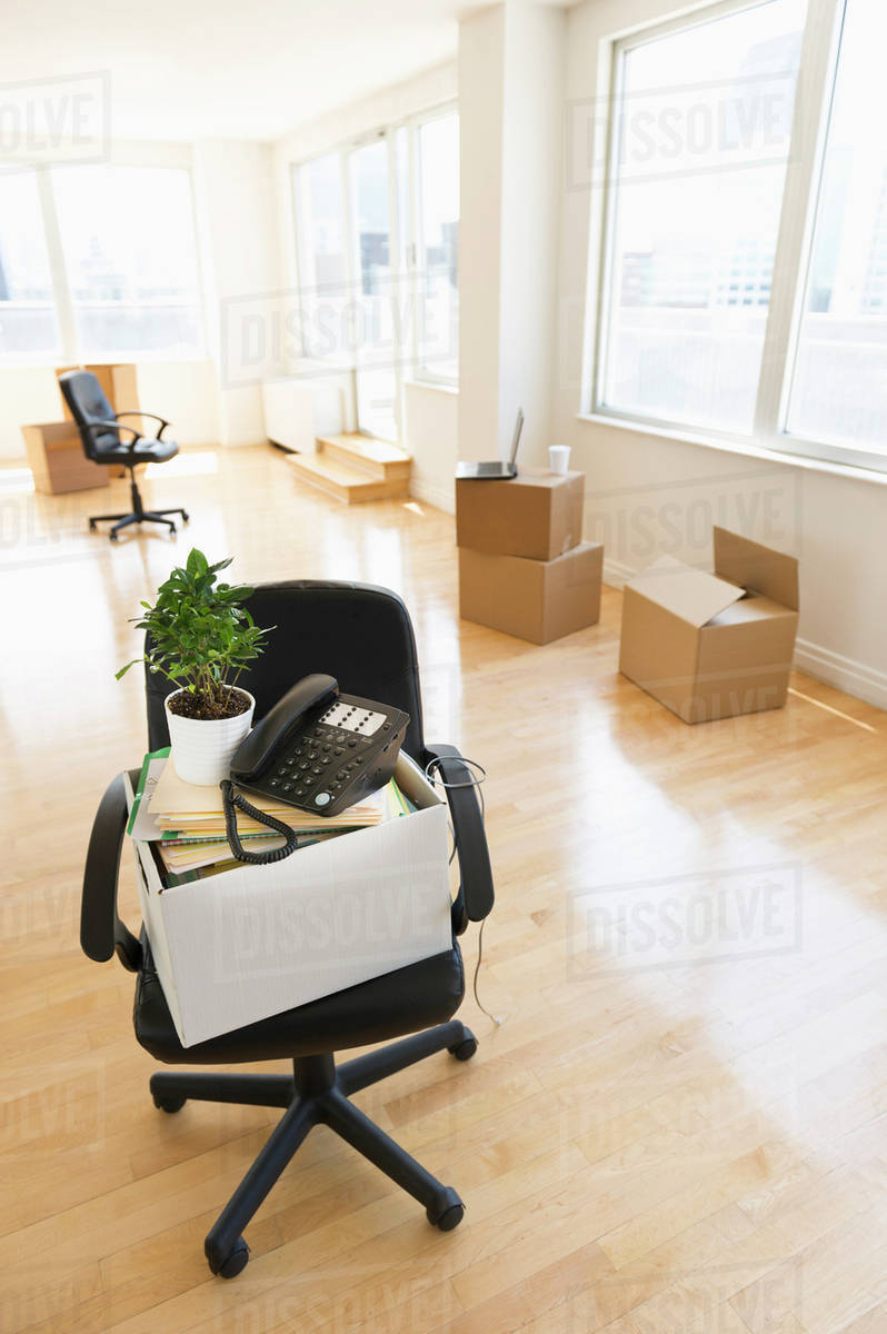 Office relocation - Royalty-free Stock Photo | Dissolve