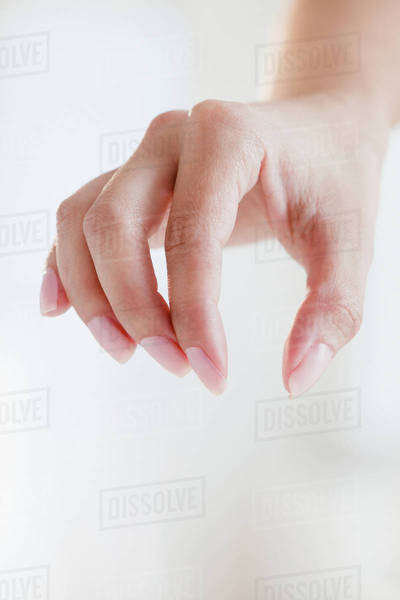Close up of woman's hand - Royalty-free Stock Photo | Dissolve