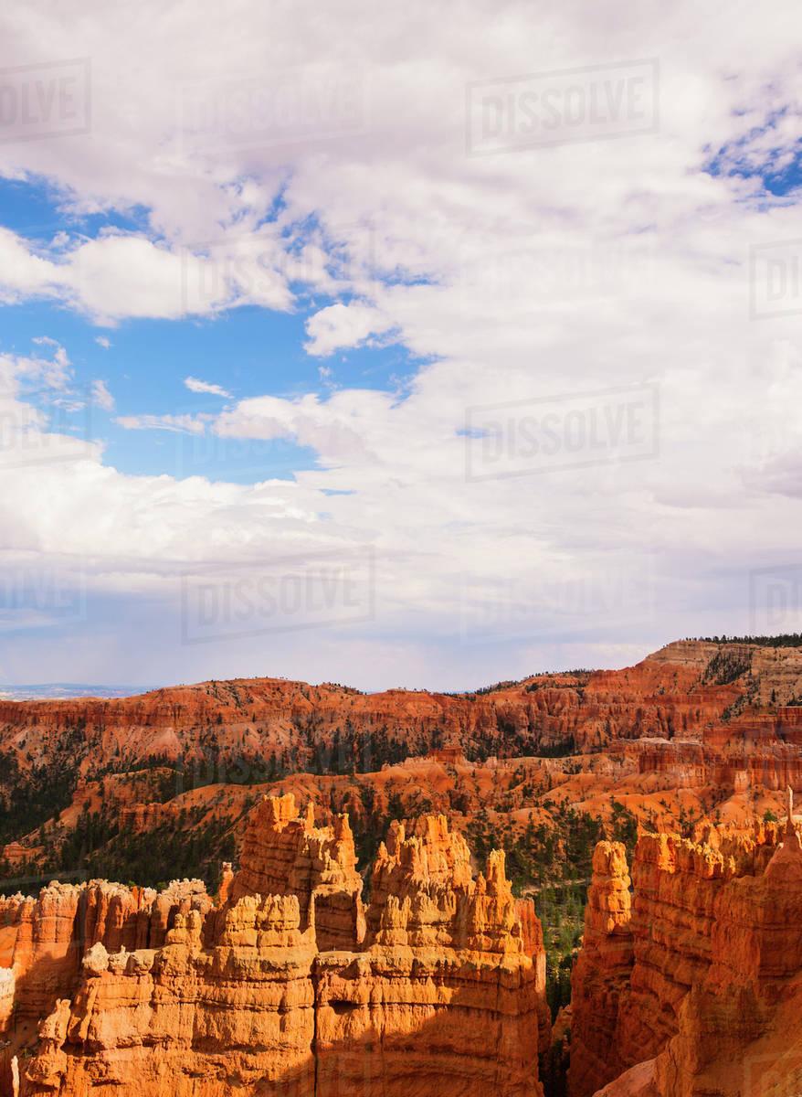Landscape with rock formation - Stock Photo - Dissolve