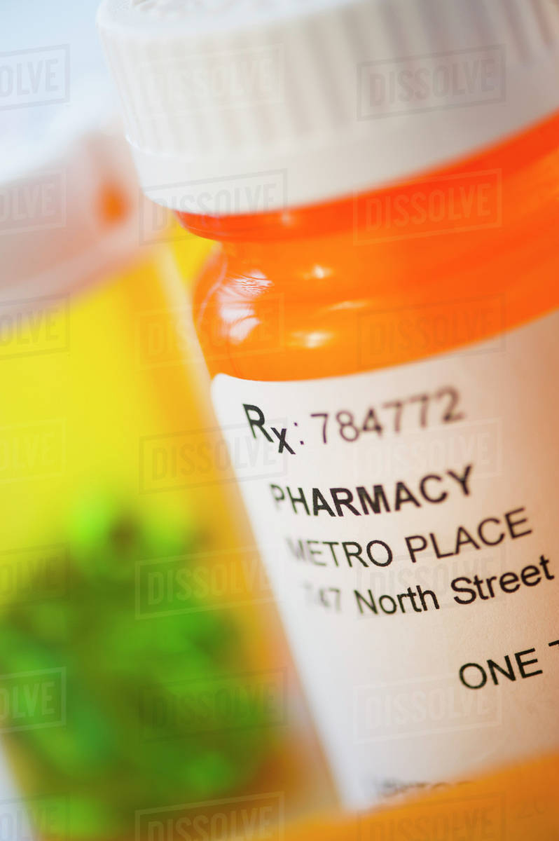 Bottle of prescription medication - Royalty-free Stock Photo | Dissolve