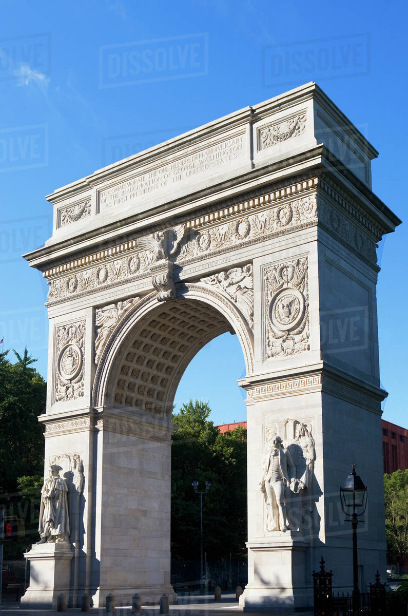 Washington Arch - Royalty-free Stock Photo | Dissolve