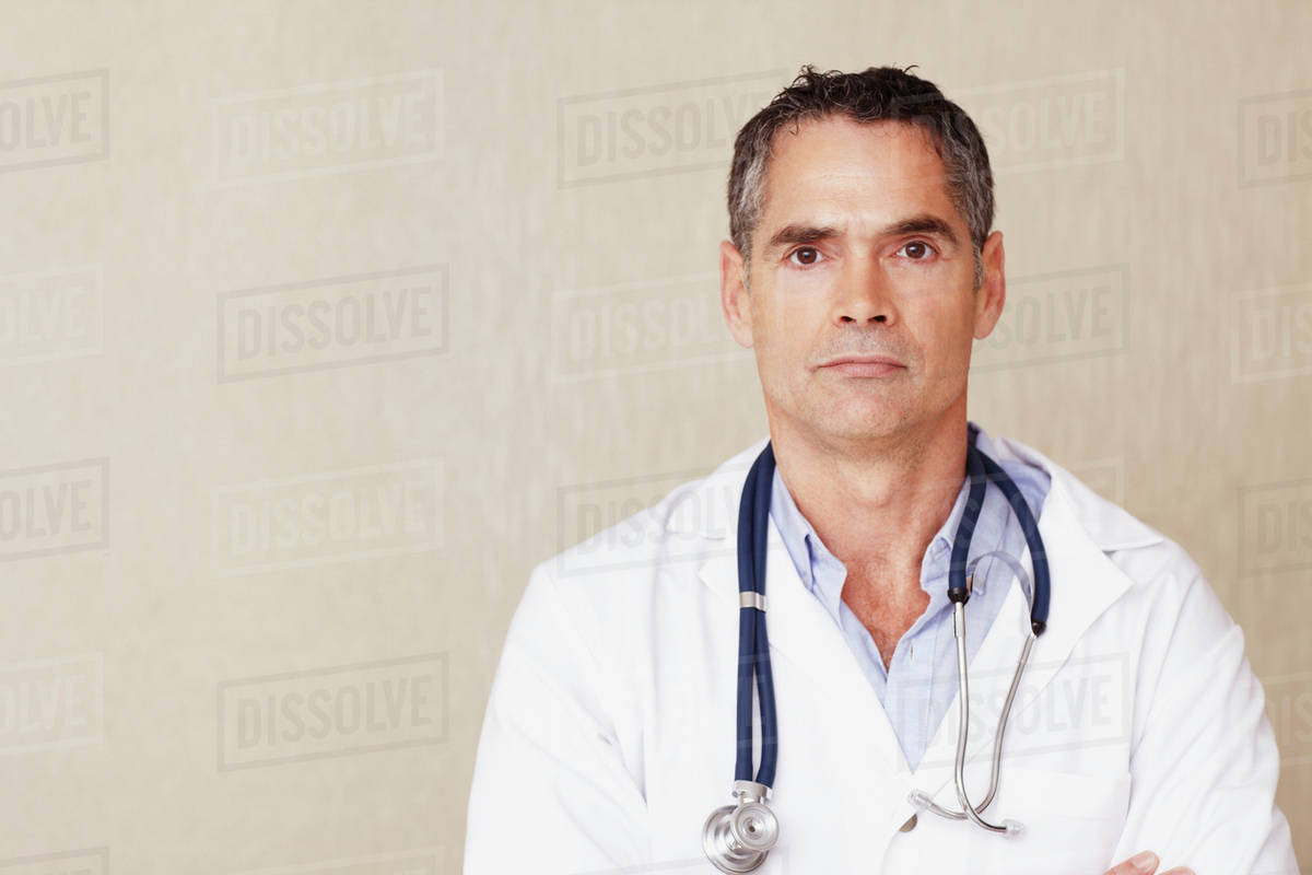 Portrait of a doctor - Royalty-free Stock Photo | Dissolve
