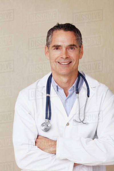 Portrait of a doctor - Royalty-free Stock Photo | Dissolve