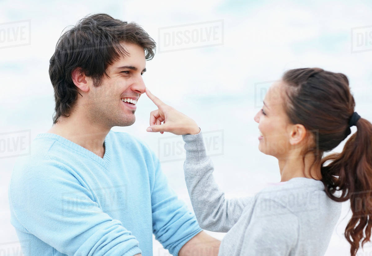 Playful couple - Royalty-free Stock Photo | Dissolve