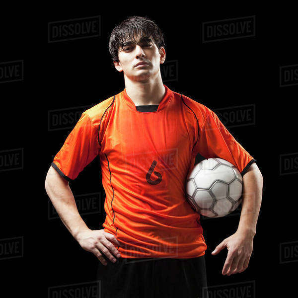 Soccer player - Royalty-free Stock Photo | Dissolve