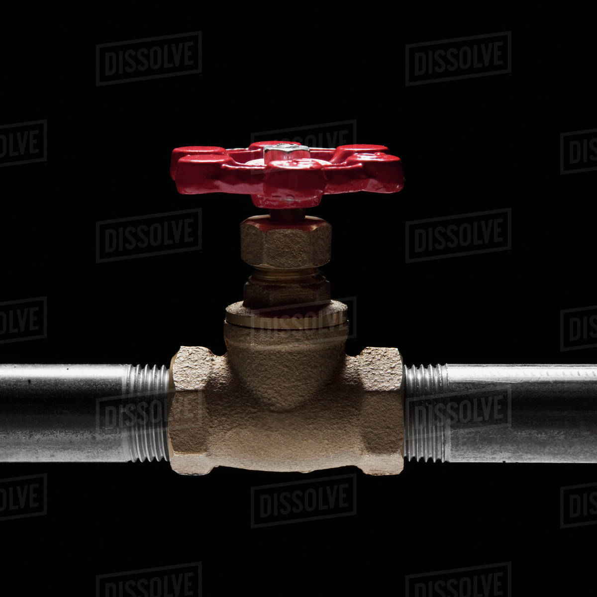 Stop valve - Royalty-free Stock Photo | Dissolve