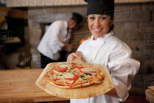 Pizza chef - Royalty-free Stock Photo | Dissolve