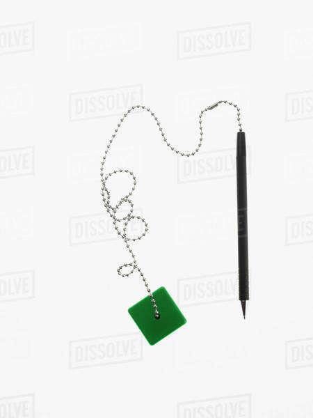 Pen on a chain - Royalty-free Stock Photo | Dissolve