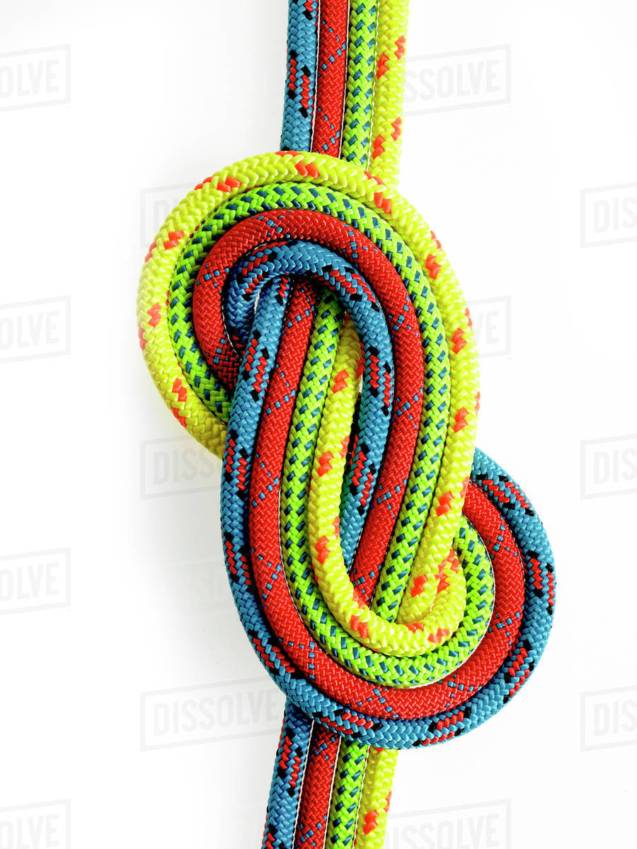 Ropes looped together - Royalty-free Stock Photo | Dissolve
