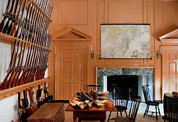Independence Hall Armory Room - Royalty-free Stock Photo | Dissolve