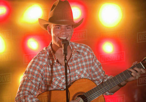 Country singer - Royalty-free Stock Photo | Dissolve