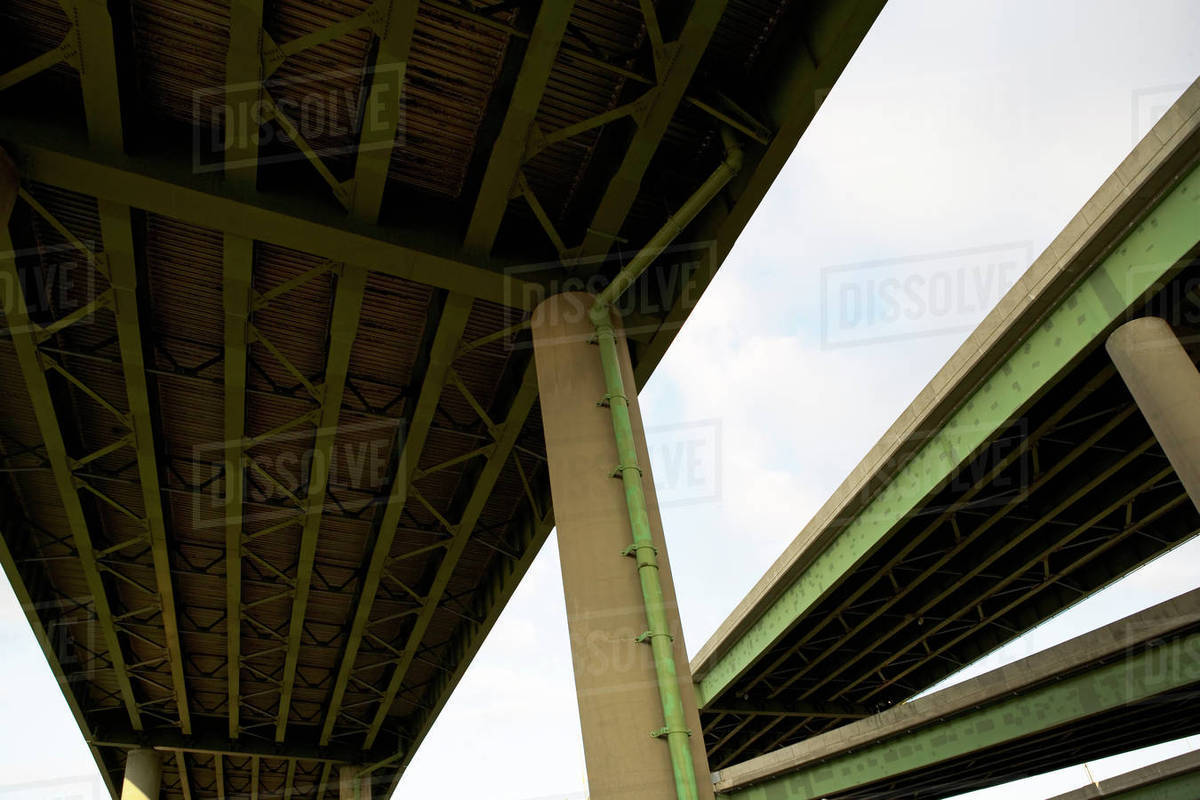 Highway overpass - Royalty-free Stock Photo | Dissolve
