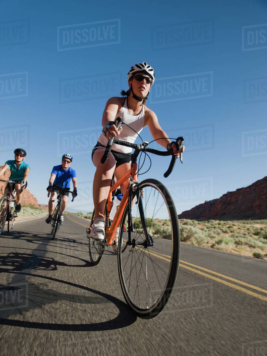 Bikers on the road - Stock Photo - Dissolve