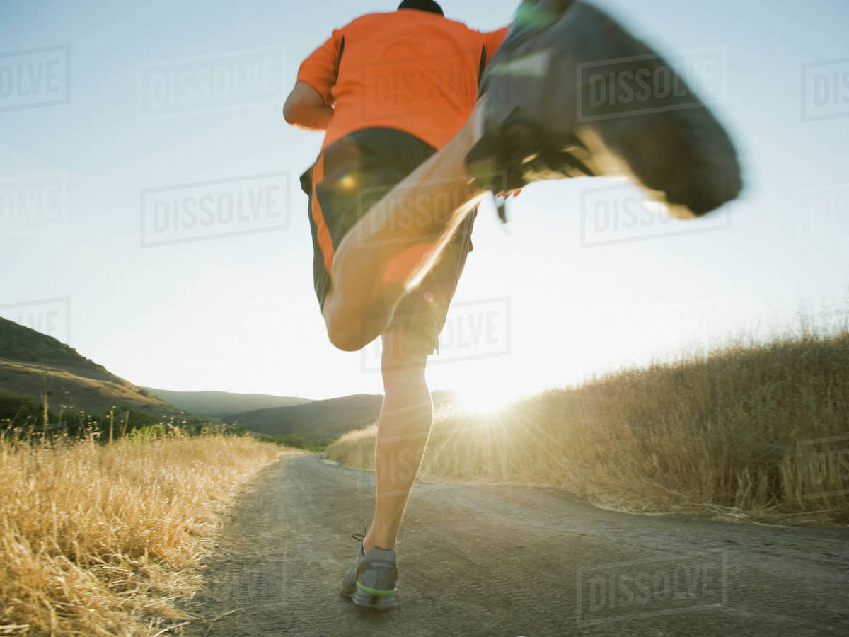 Man running - Royalty-free Stock Photo | Dissolve
