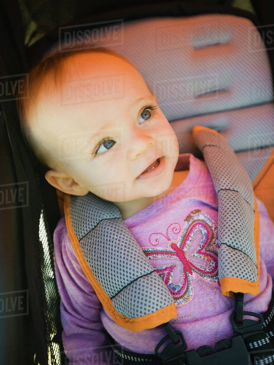 Baby in stroller - Royalty-free Stock Photo | Dissolve