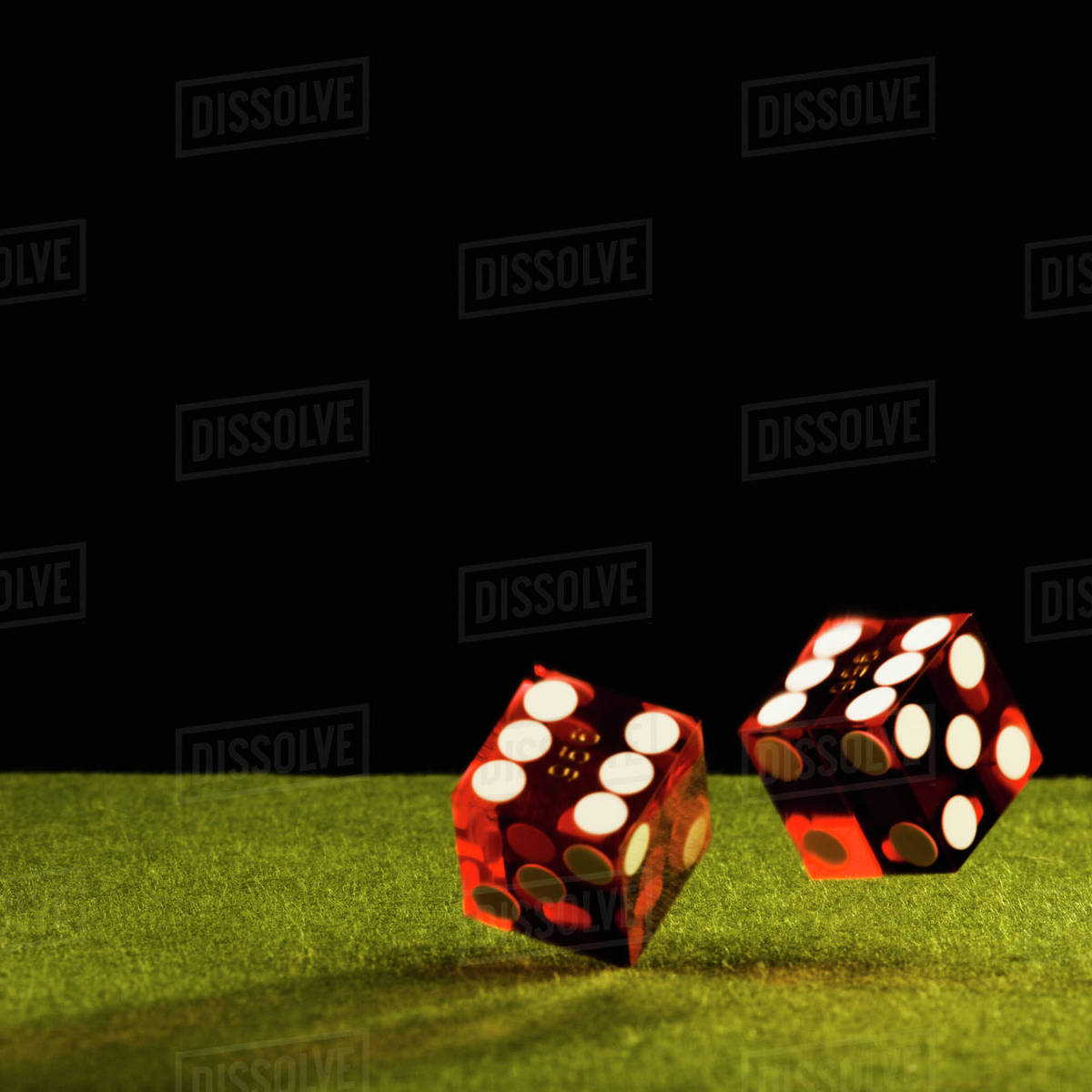 Rolling dice - Royalty-free Stock Photo | Dissolve