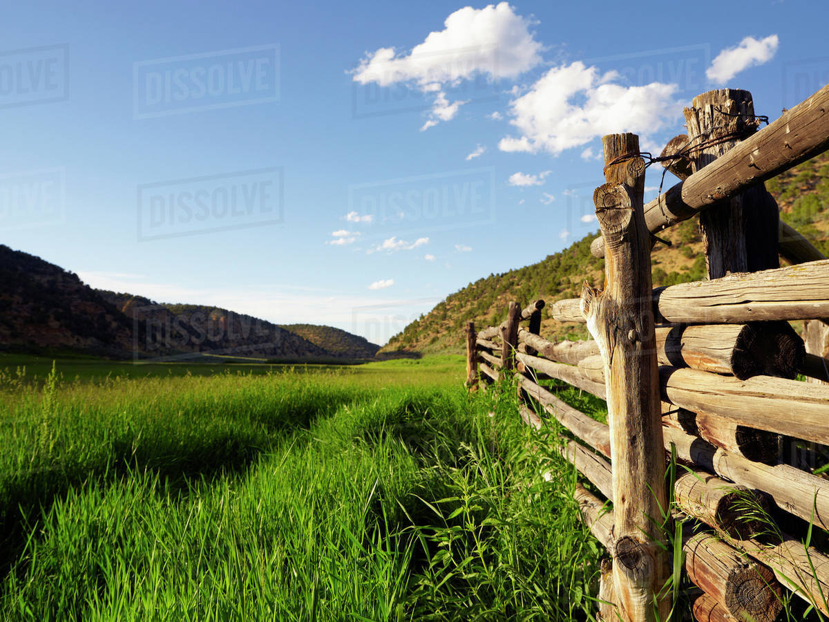 Ranch among fields - Royalty-free Stock Photo | Dissolve