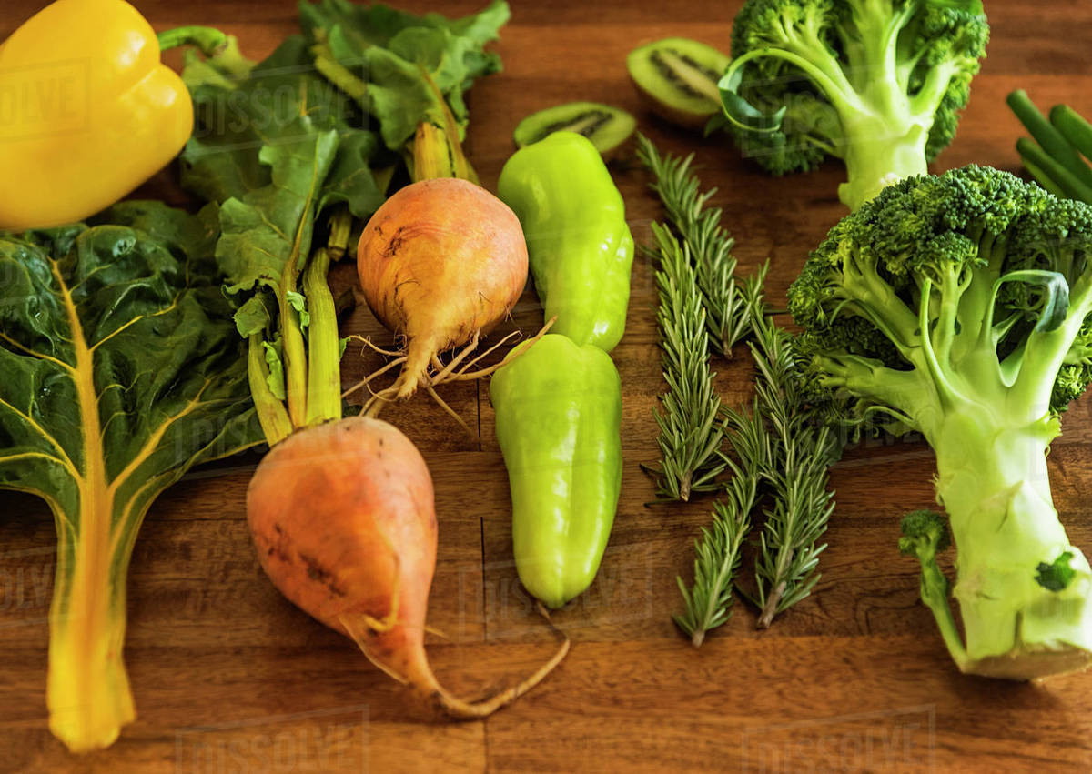 Vegetables and herbs - Royalty-free Stock Photo | Dissolve