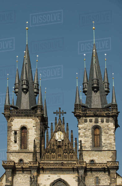 Ornate church spires - Royalty-free Stock Photo | Dissolve