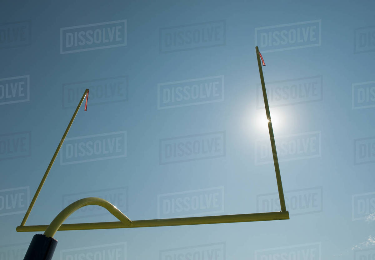 Football goal post - Royalty-free Stock Photo | Dissolve