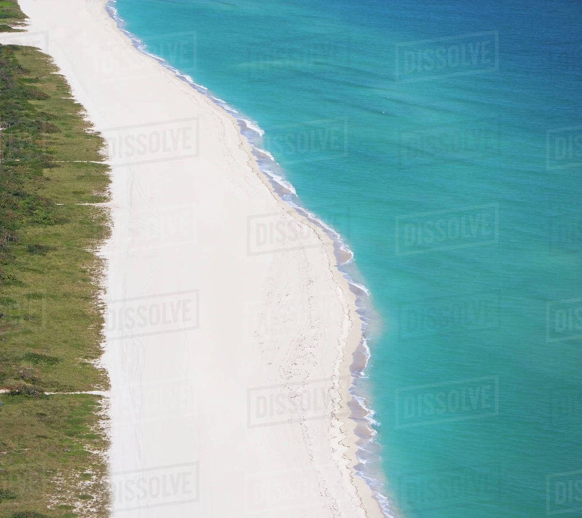 Aerial view of shoreline - Royalty-free Stock Photo | Dissolve
