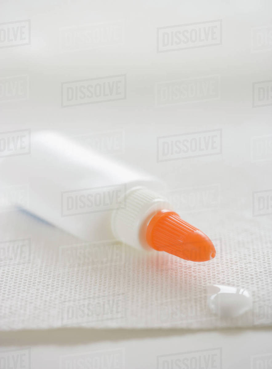 Close up of glue bottle - Royalty-free Stock Photo | Dissolve